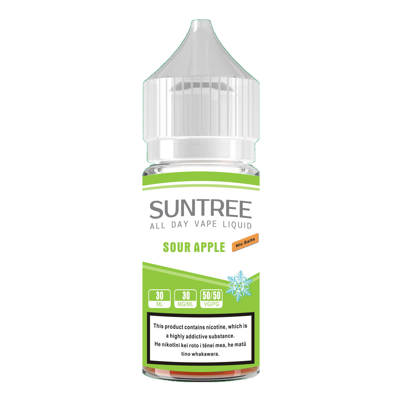 Suntree Salts - Sour Apple - 30mg/ml – Hoopers Wholesale